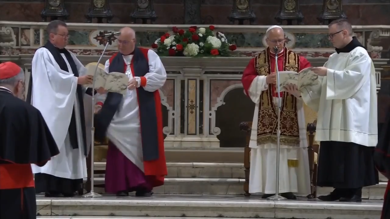 British royals pray with pope in historic step for churches and welcome ...