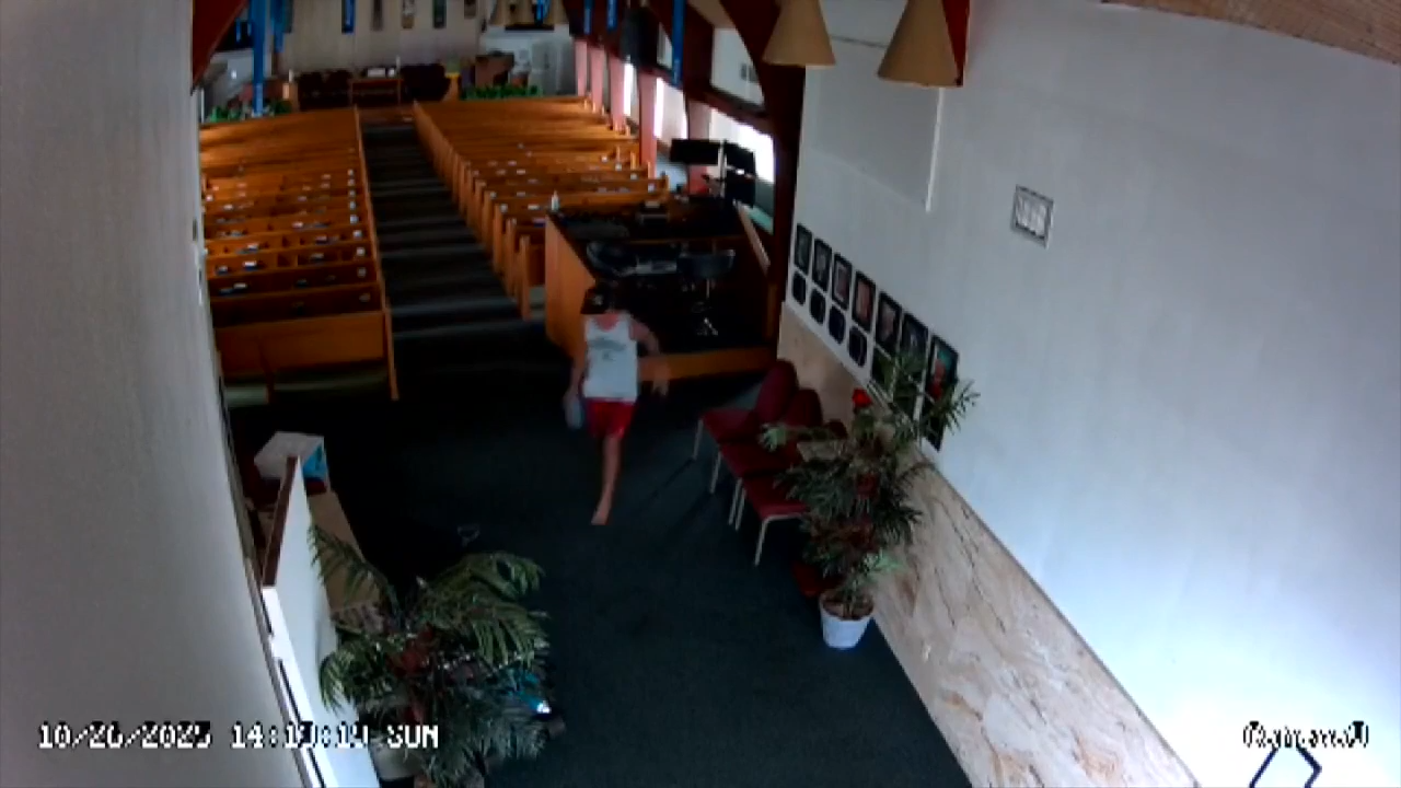 Woman arrested after being seen on video unlawfully entering a ...