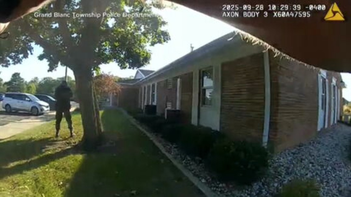 ‘Drop it now!’: Video shows Michigan church shooter was ordered to give ...