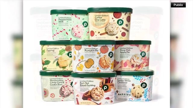 Publix releases over a dozen limited edition holiday ice cream flavors ...