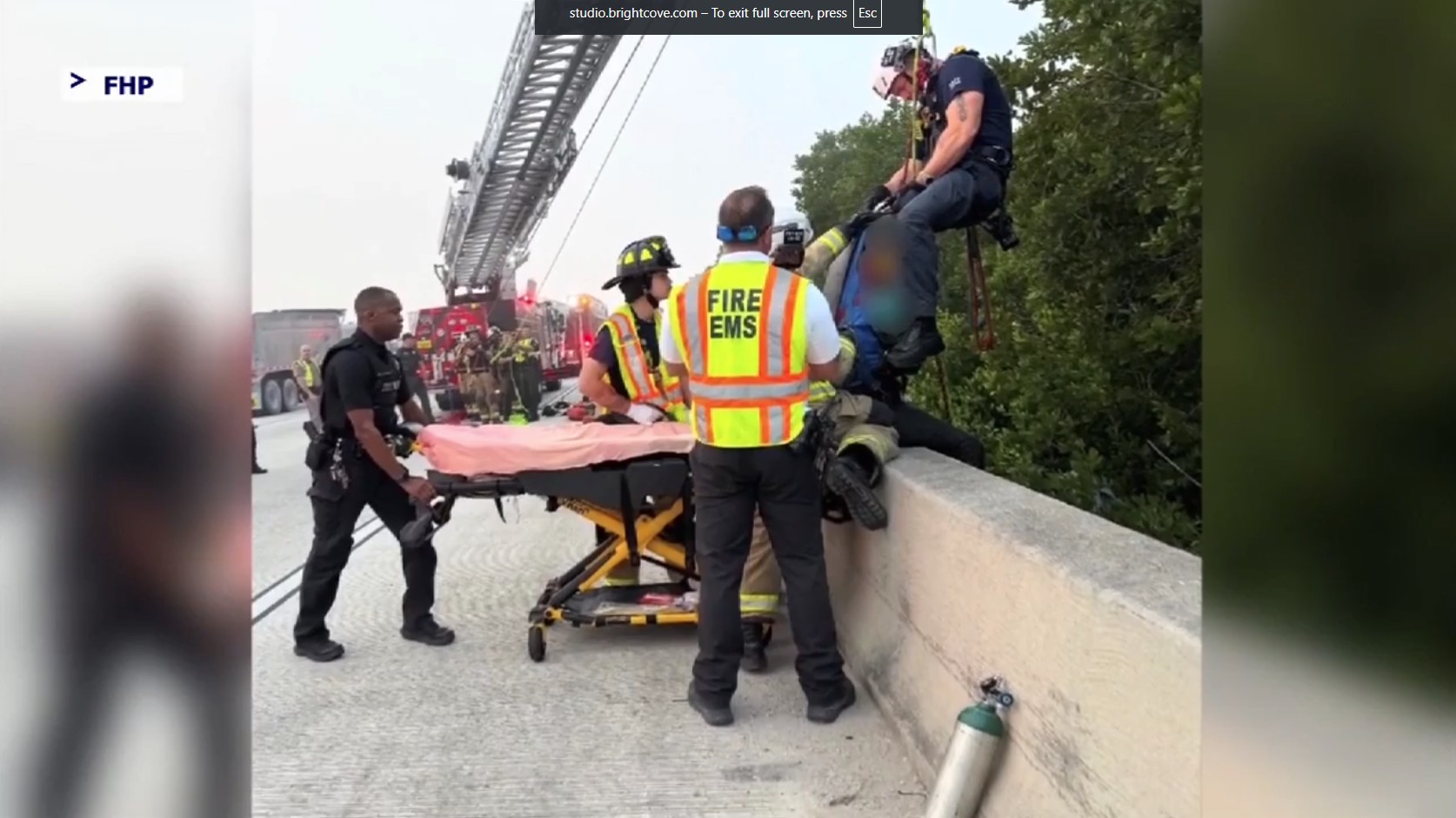 Crews rescue Punta Gorda man who fell over bridge after crash - WSVN ...