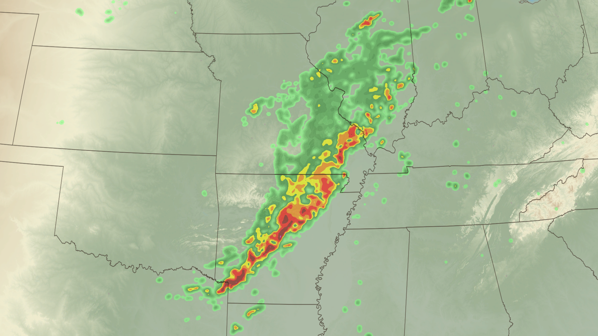 Severe thunderstorms with dangerous winds, isolated tornadoes threaten ...