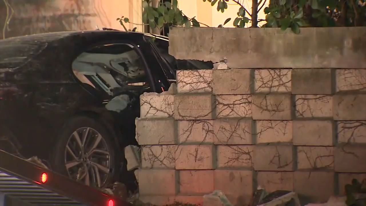 Driver hospitalized after crashing into SW Miami-Dade home; homeowner ...