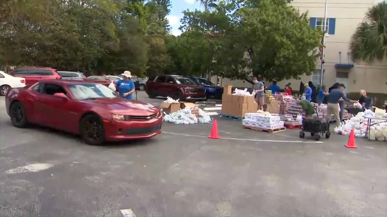 United Way of Broward hosts food distribution drive as government ...