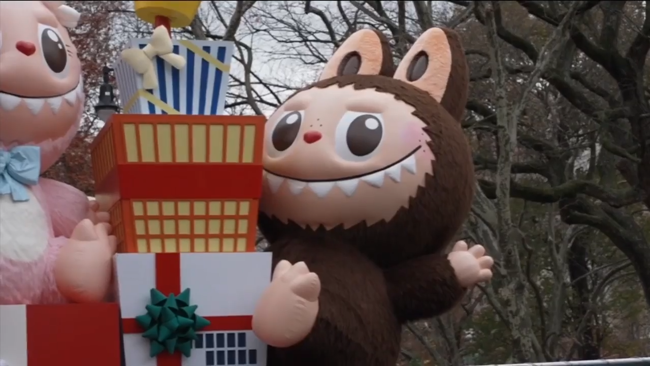 Macy’s Thanksgiving Day Parade brings Pac-Man and Labubu to Manhattan ...
