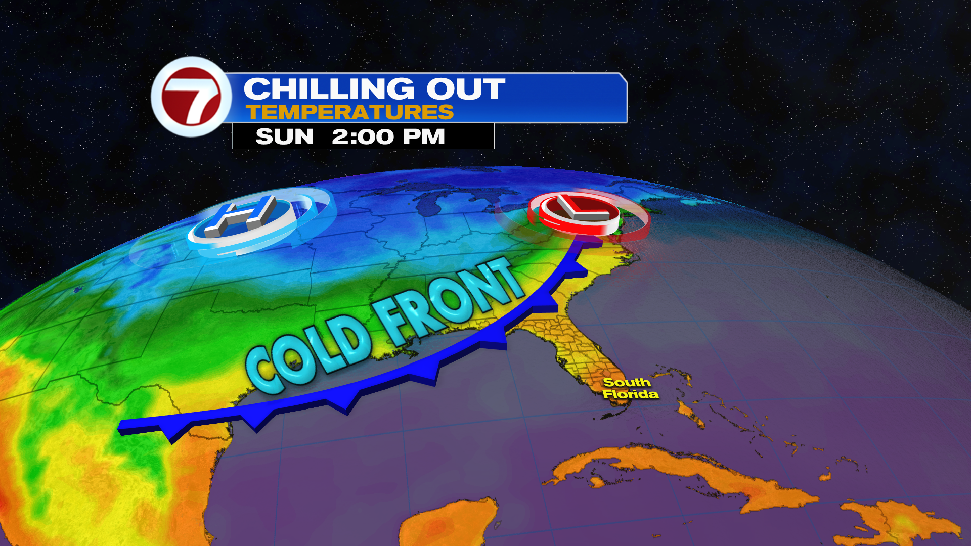 Warm and Humid Weekend Ahead of Cold Front Monday - WSVN 7News | Miami ...