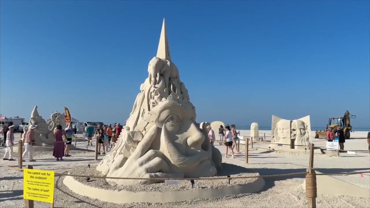 Beloved sand sculpture festival returns to Tampa Bay after 2-year ...