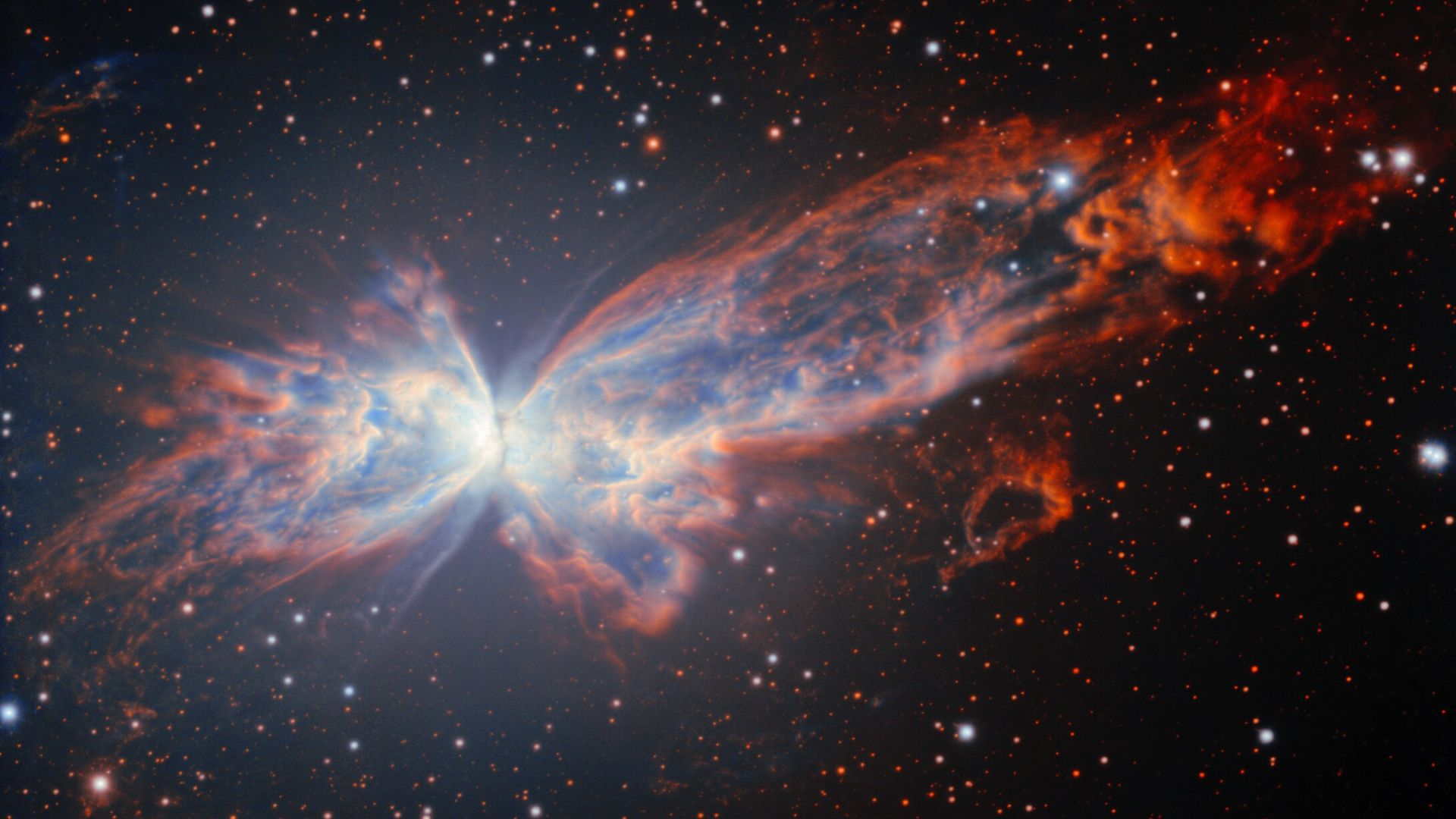 Telescope in Chile captures stunning new picture of a cosmic butterfly ...