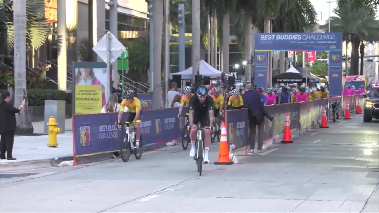 Dozens ride through Miami in annual Best Buddies Challenge - WSVN 7News ...