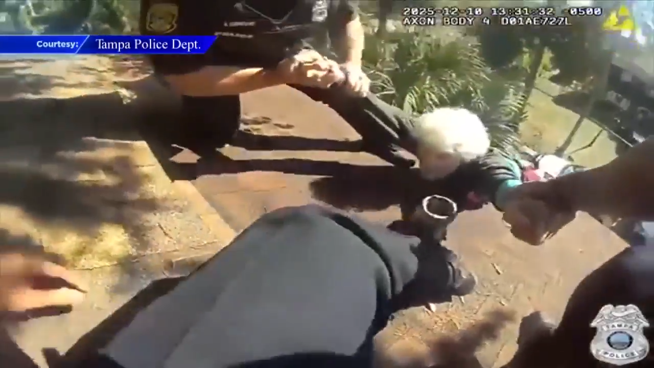 First responders rescue elderly man dangling from roof after slipping ...