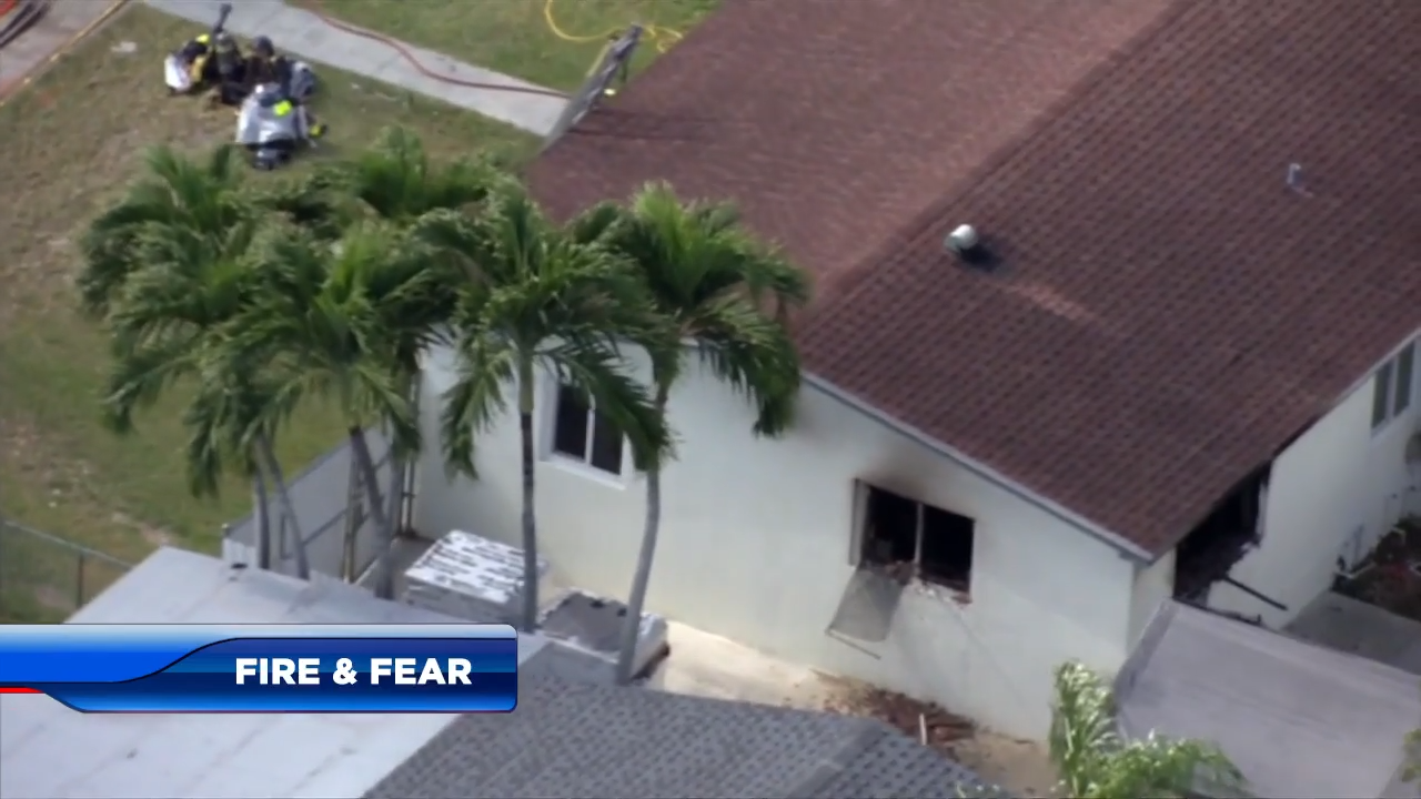 2 hospitalized following house fire in SW Miami-Dade; 1 in critical ...
