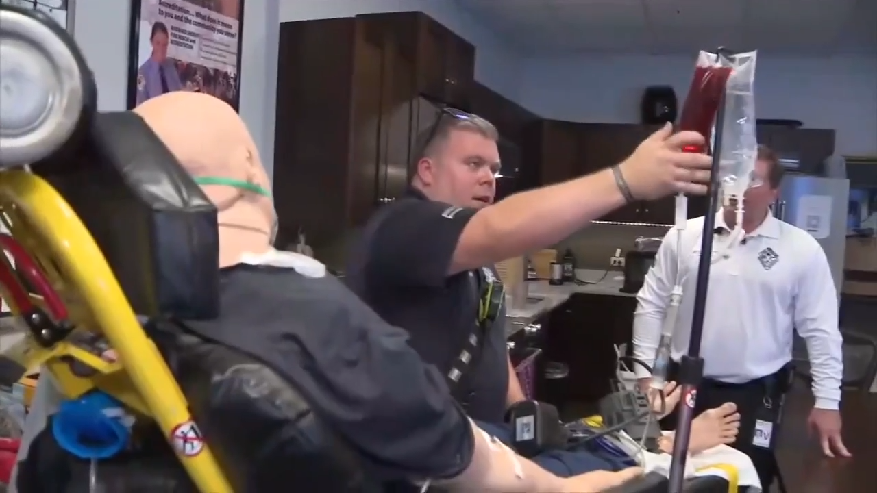 FLFR paramedics will be able to provide whole blood to trauma patients ...