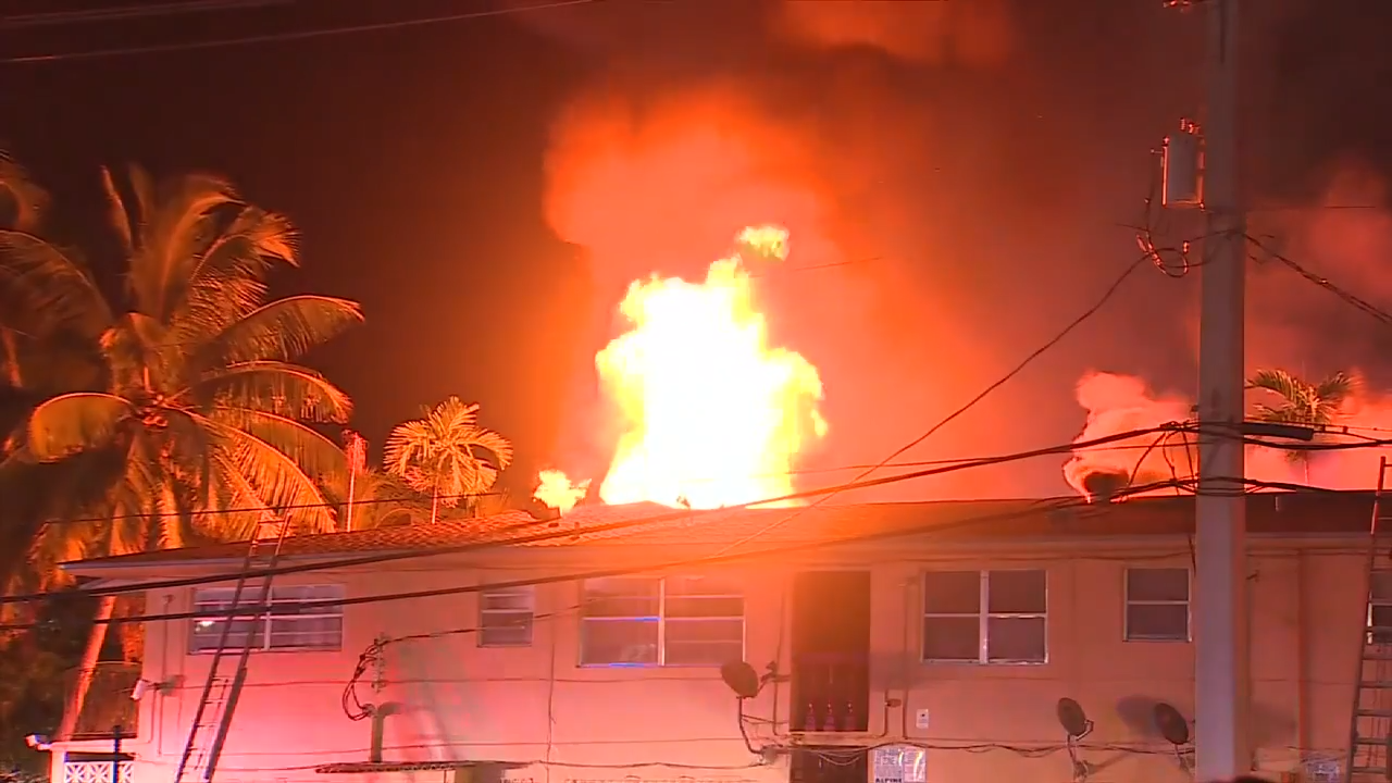 Fire crews put out 1-alarm apartment fire in North Miami; no injuries ...