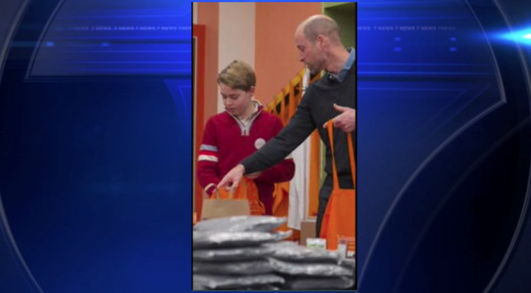 Prince William brings his son to the same homeless shelter he first ...