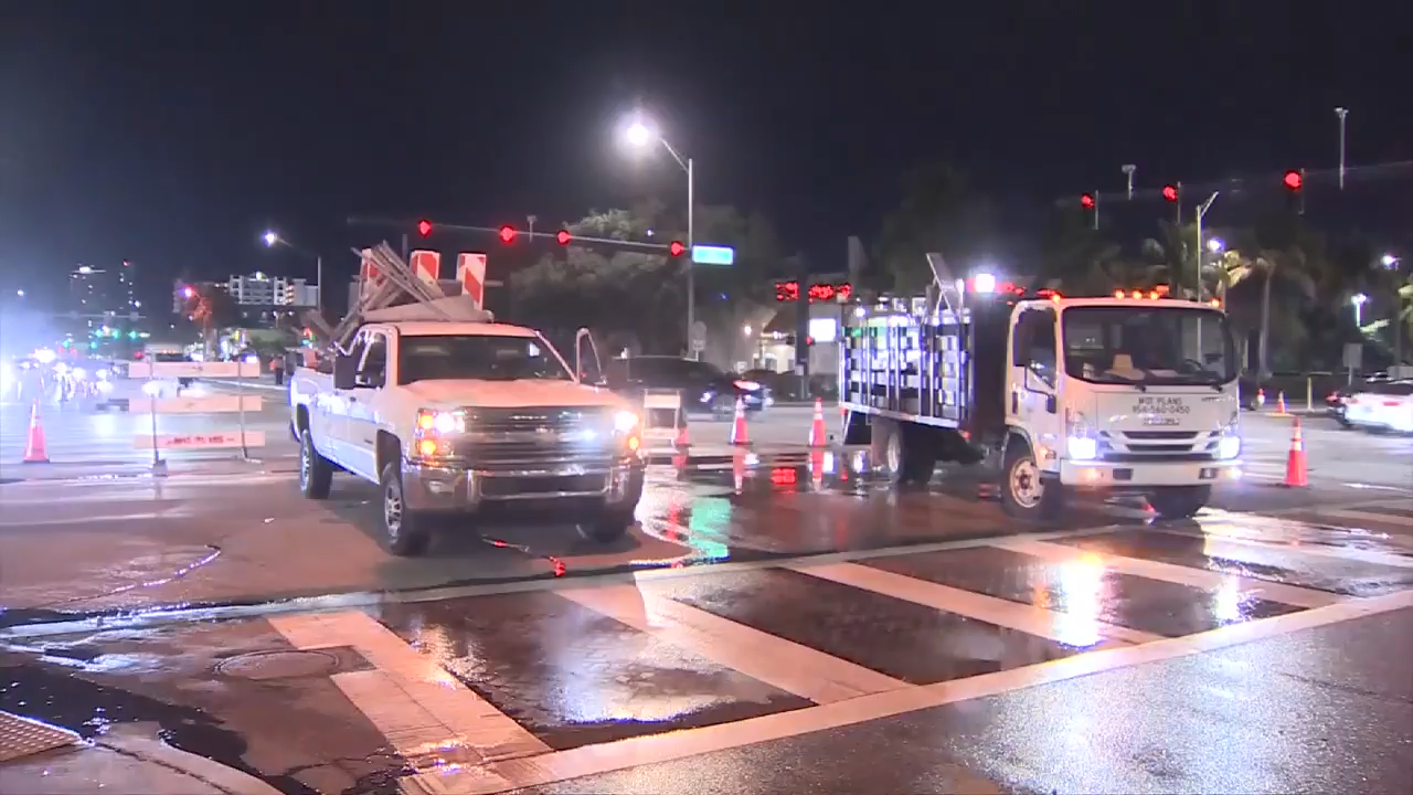 Crews work to fix water leak in Fort Lauderdale - WSVN 7News | Miami ...