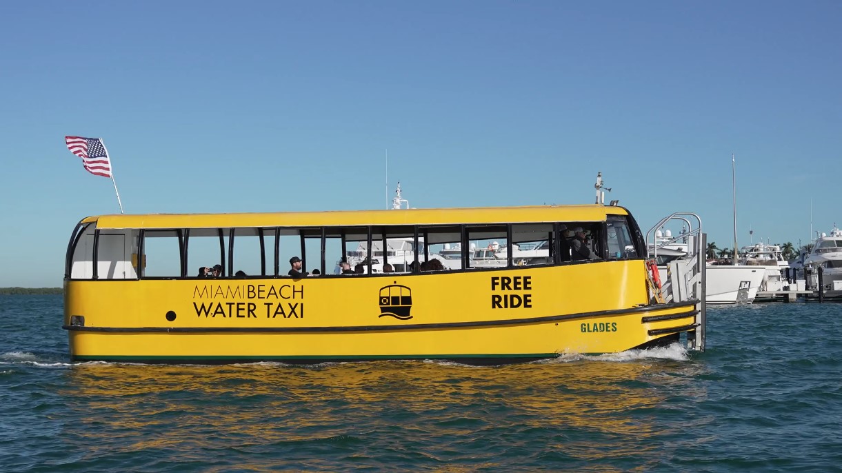 Miami Beach launches free water taxi service between Sunset Harbour ...