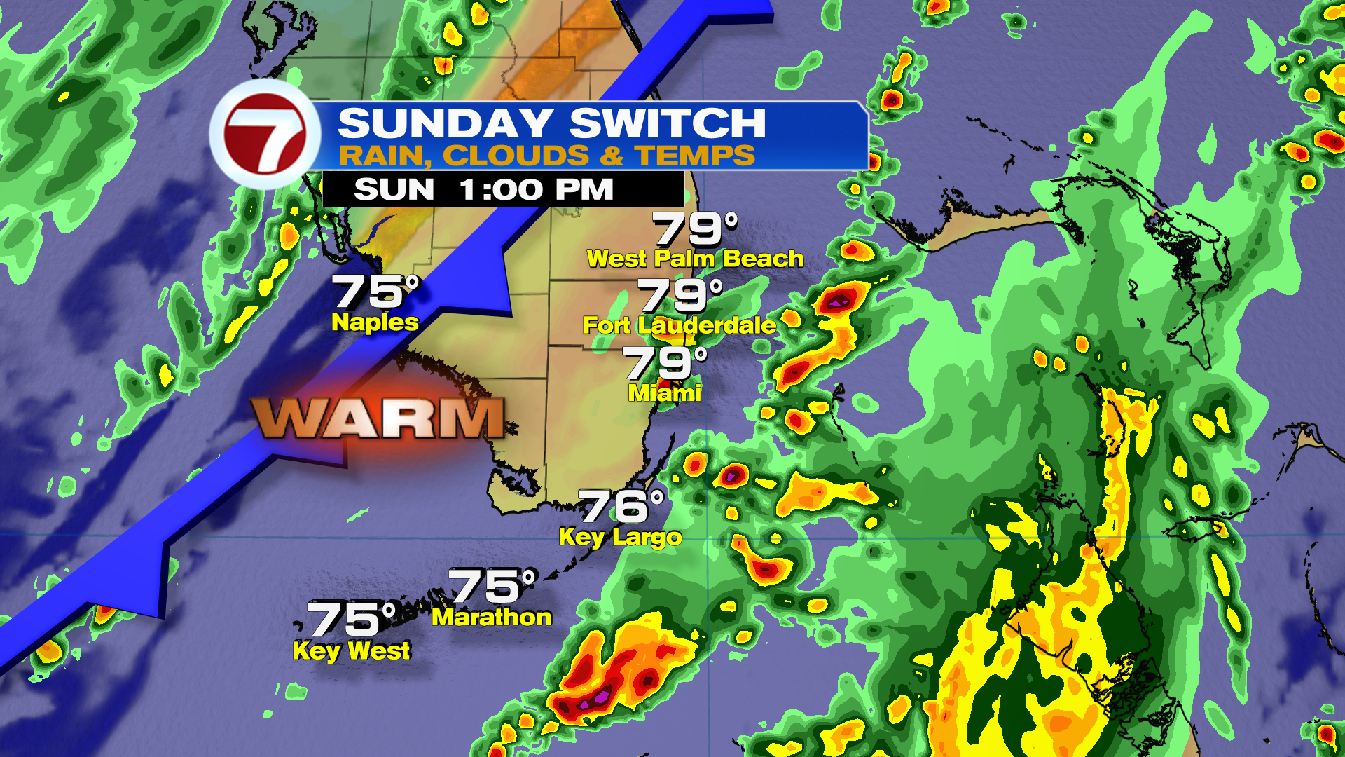 Cold Front Arrives Today - WSVN 7News | Miami News, Weather, Sports ...