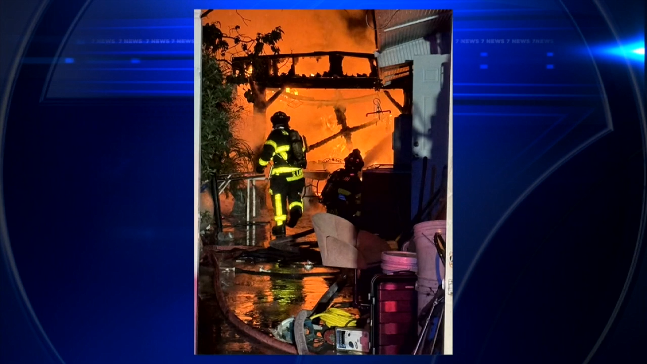 Gazebo catches fire, spreads to nearby home in Hialeah - WSVN 7News ...