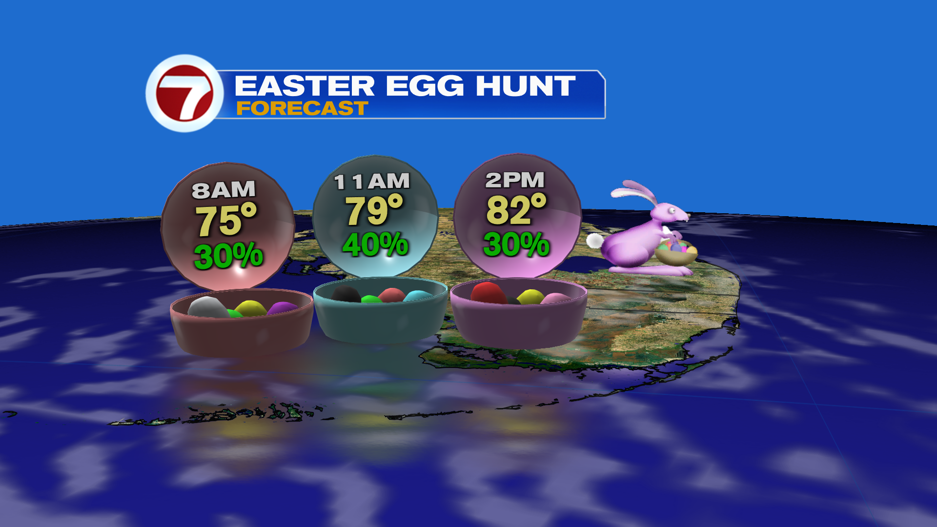Nice Easter Sunday Ahead of Stormier Pattern - WSVN 7News | Miami News ...