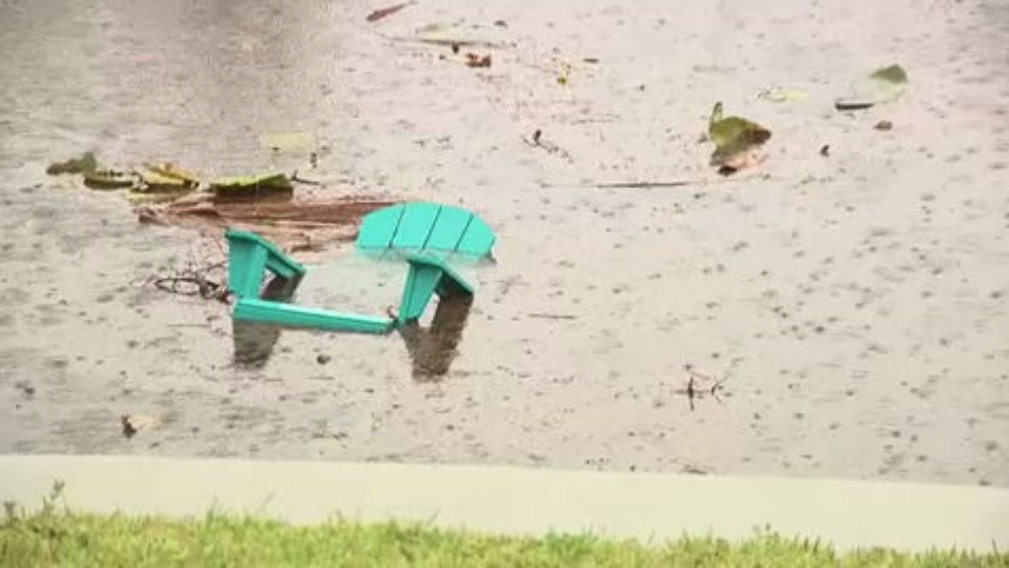 Residents in Cape Coral clean up aftermath of heavy storms that passed ...