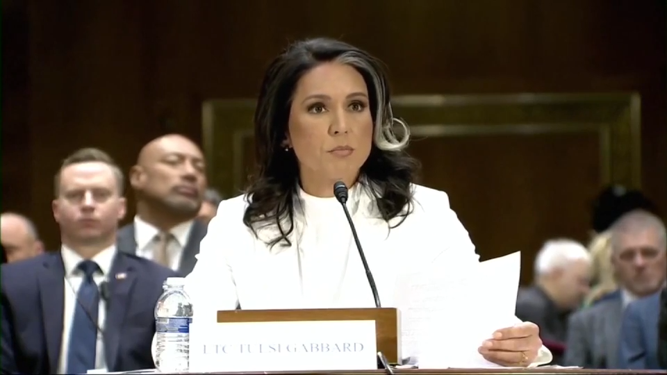 Tulsi Gabbard is resigning as Director of National Intelligence, citing ...