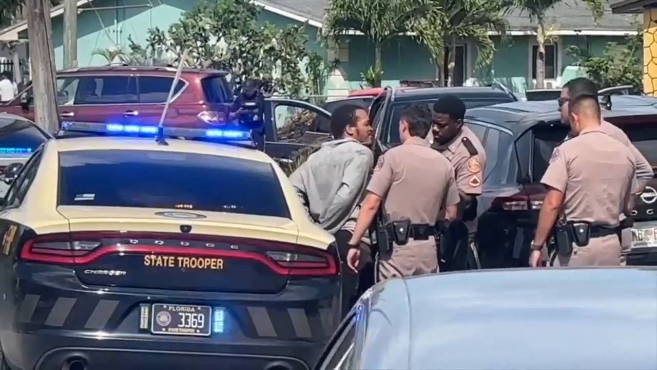 26-year-old man arrested after pursuit of stolen Cadillac SUV ends with ...