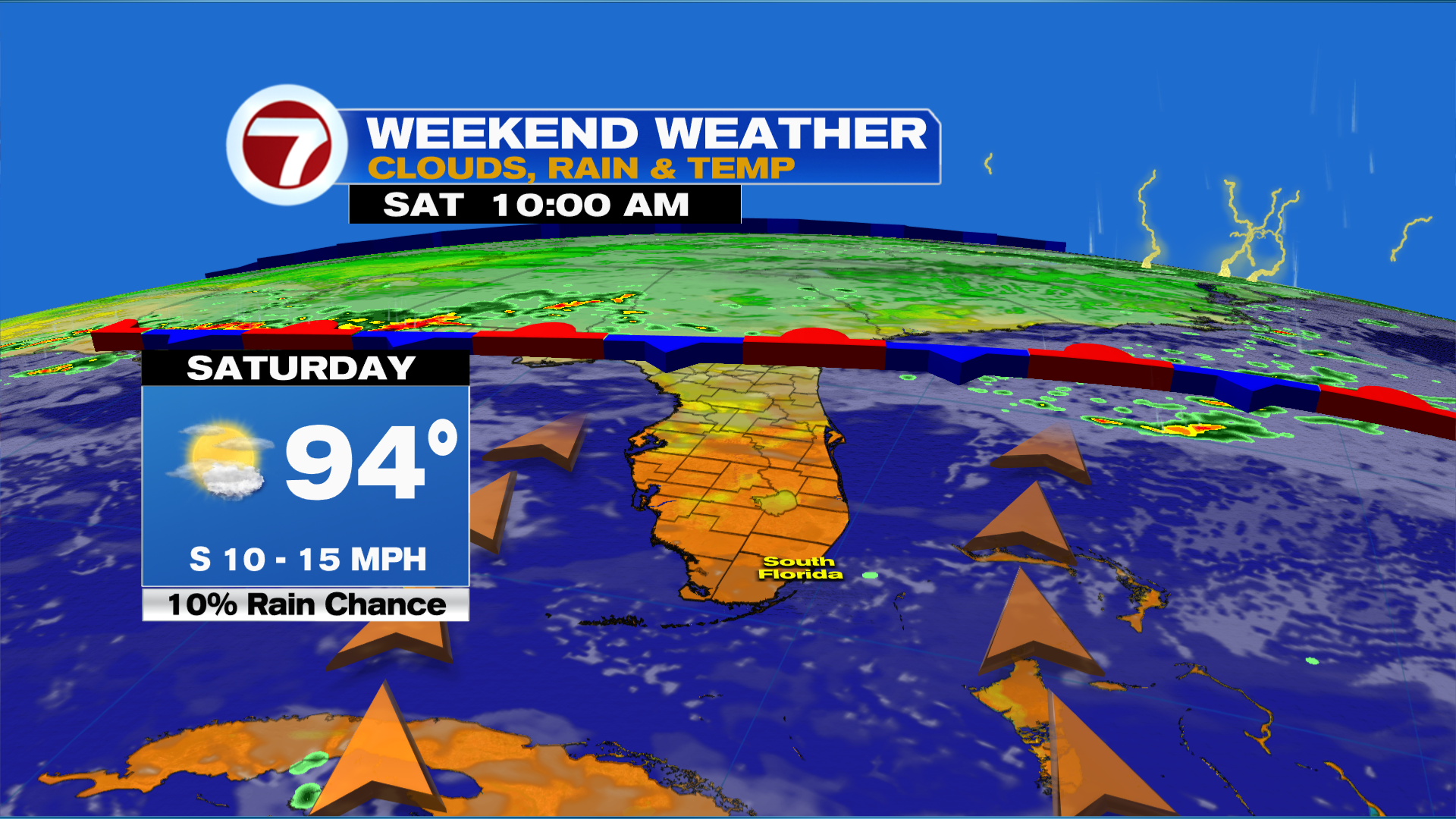 Steamy Saturday - WSVN 7News | Miami News, Weather, Sports | Fort ...
