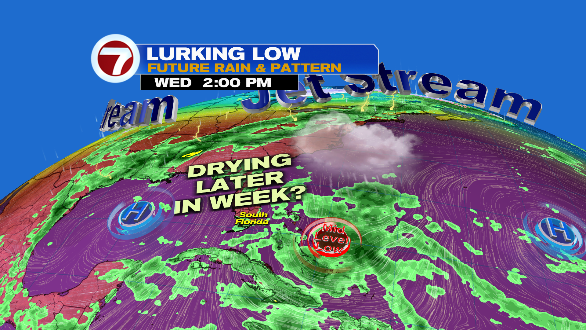 Steam and Storms This Weekend - WSVN 7News | Miami News, Weather ...