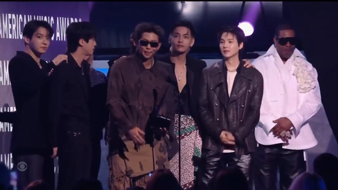 American Music Awards crowns BTS as Artist of the Year, other artists ...
