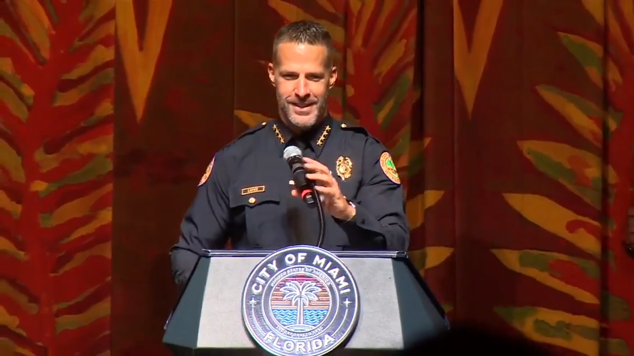 Edwin Lopez sworn in as new Miami Police chief, pledges to lead from ...