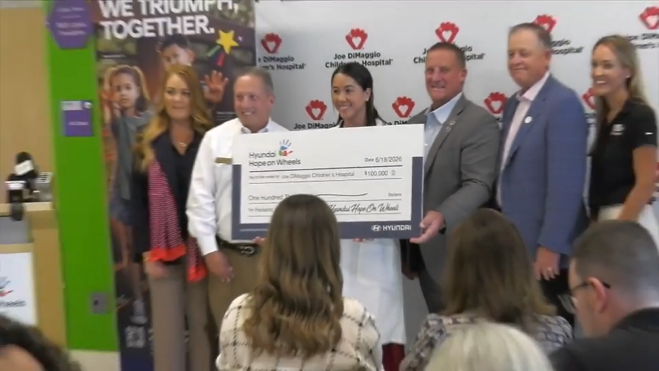 Hyundai hosts ‘Hope on Wheels’ at Joe DiMaggio Children’s Hospital to ...
