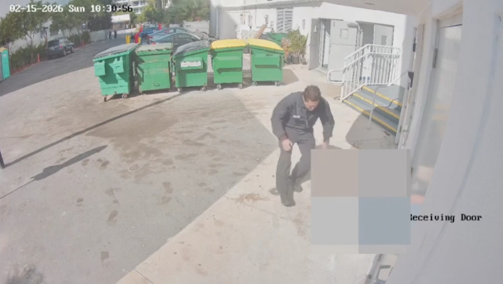 Surveillance video shows discovery of body of man who fell from high ...