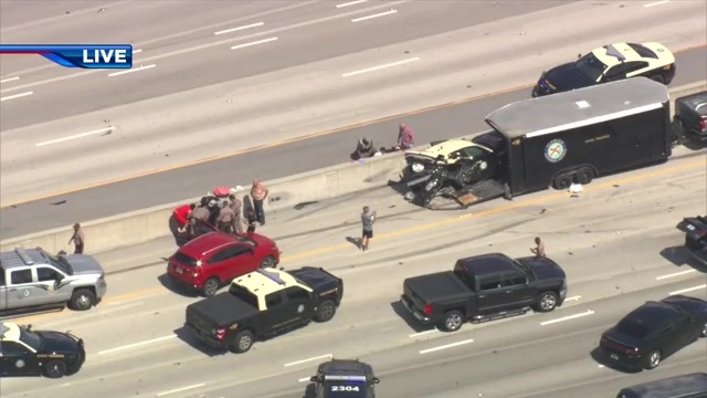 2 FHP troopers hospitalized after crash on Turnpike in Deerfield Beach ...